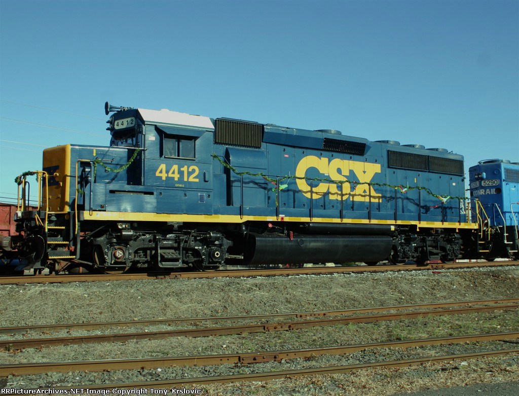 CSX 4412 Dark Future Locomotive
